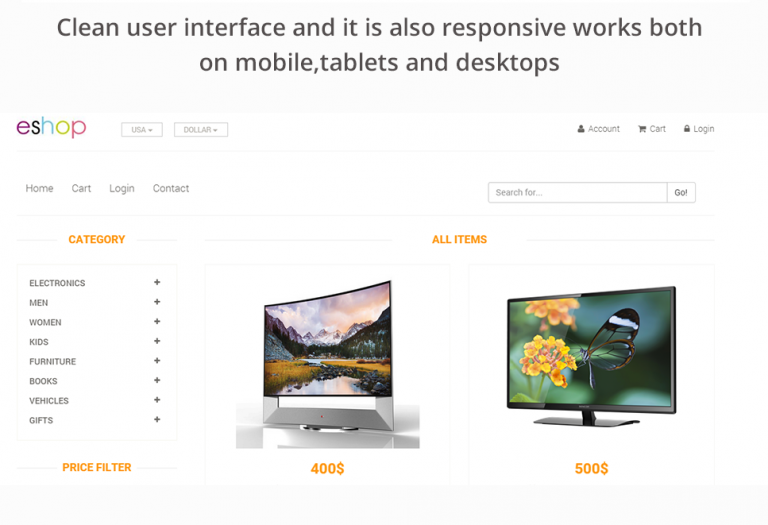 Simple eCommerce Script – Fastcode.Space